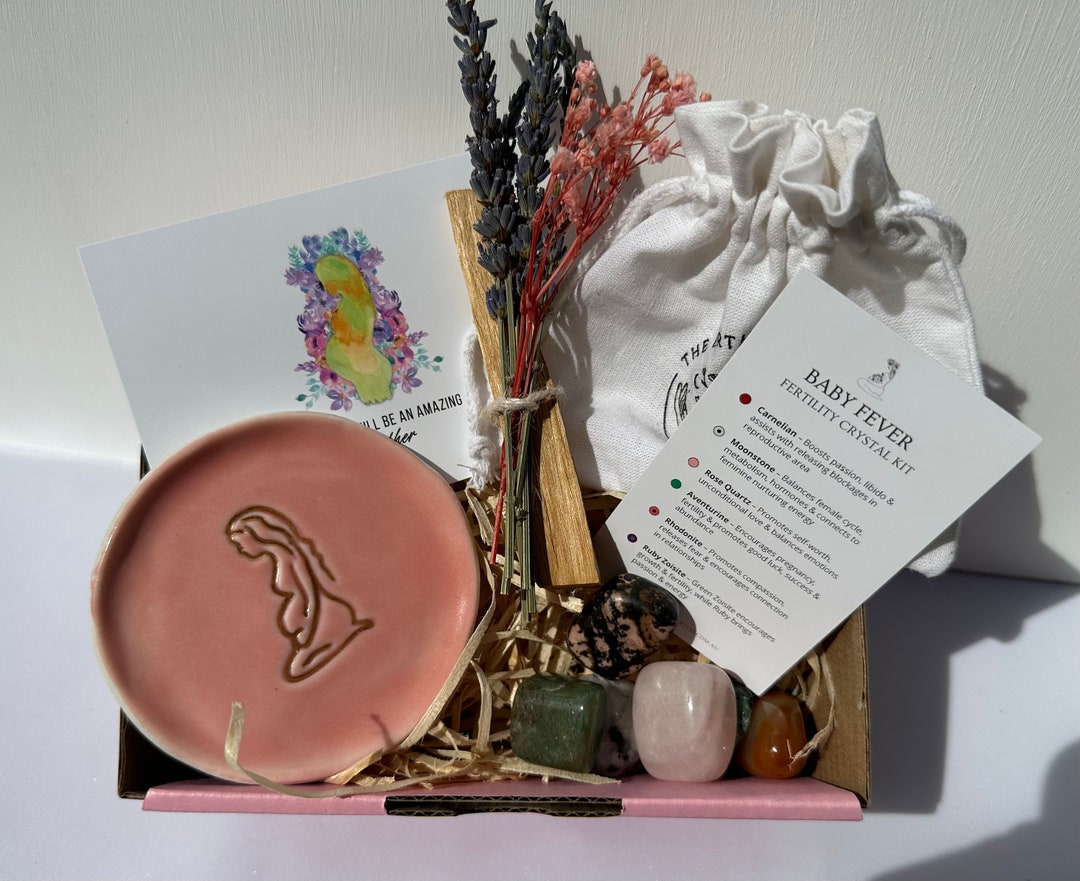 Fertility Crystal Gift Box Includes a Fertility Boosting Healing Audio ...