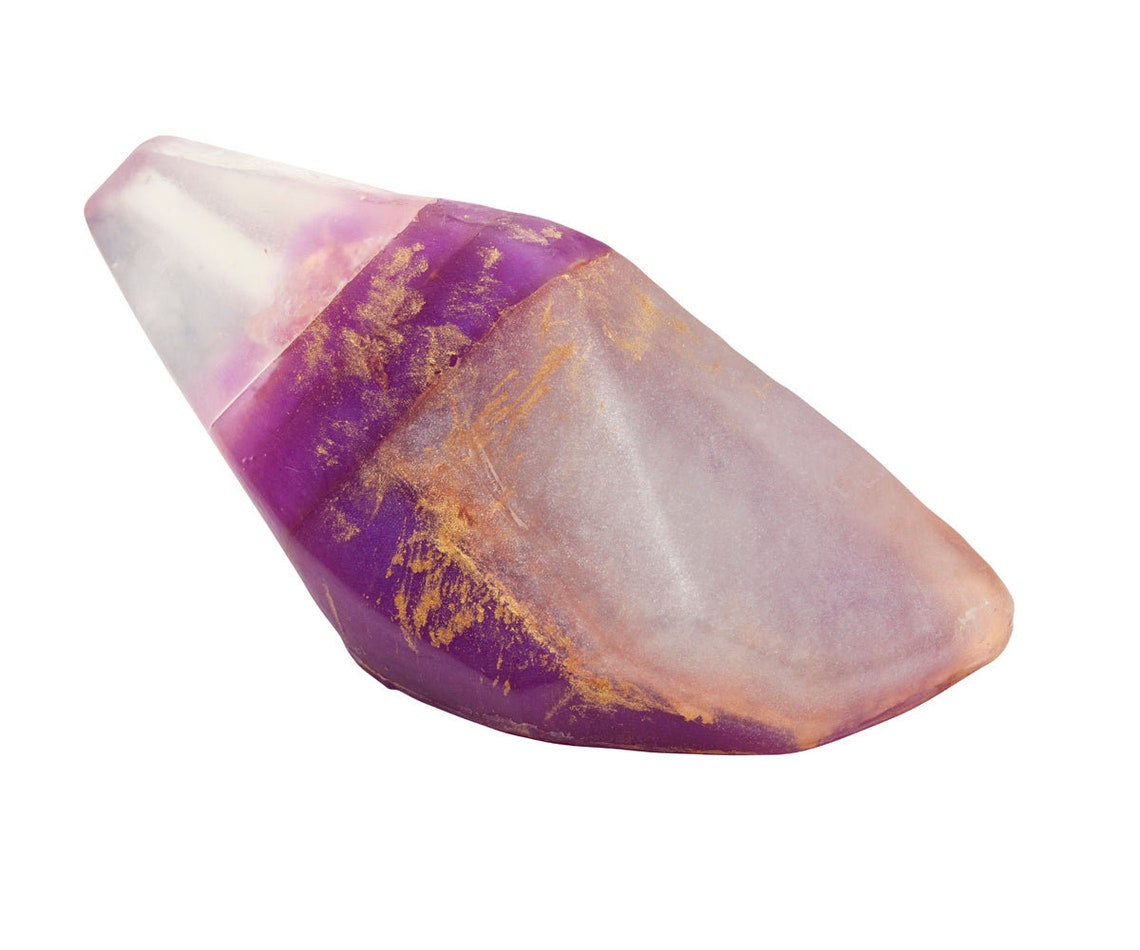 Amethyst Crystal Soap - Etsy