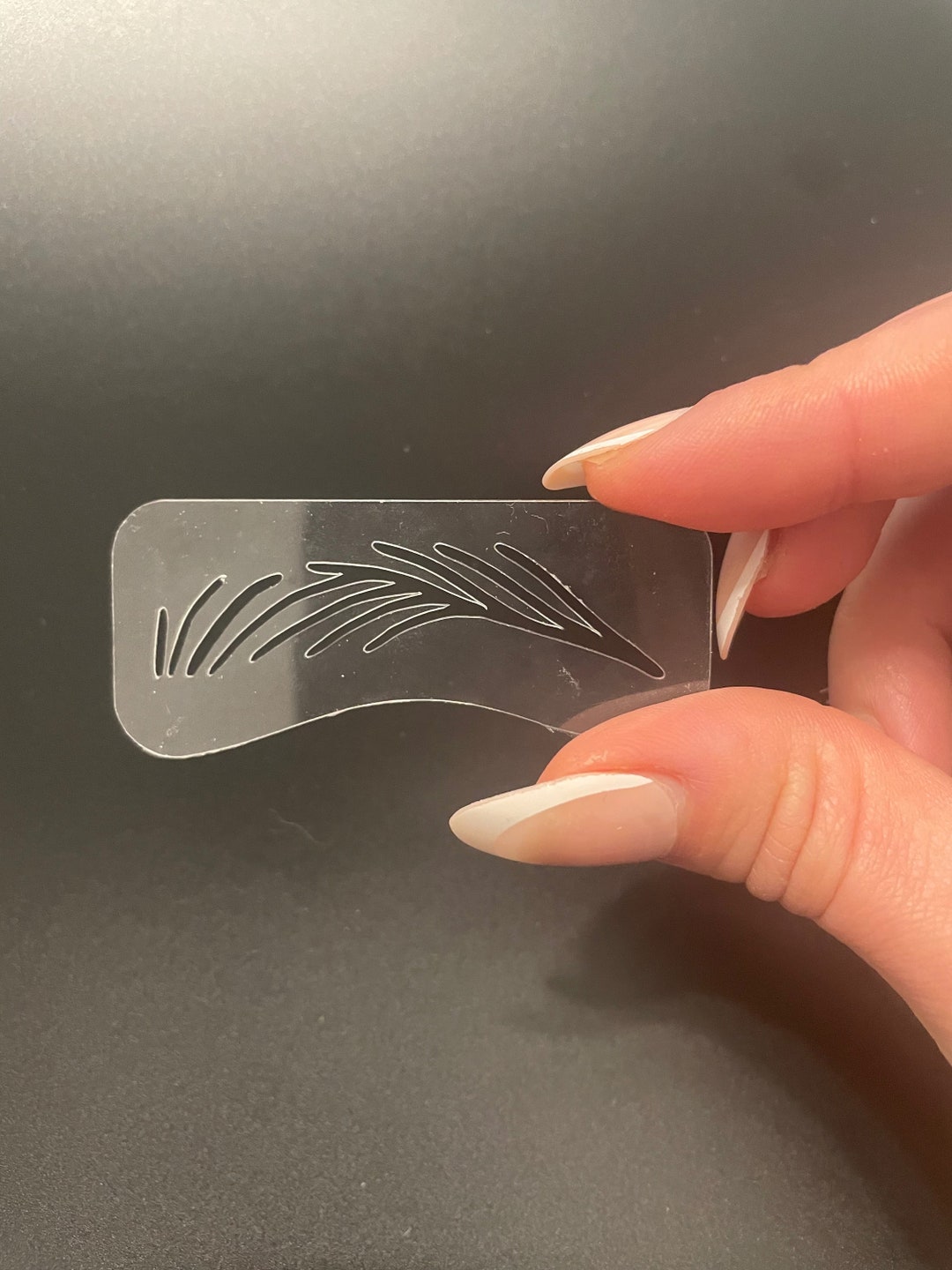 Nano Brow Stroke Stencils - Etsy