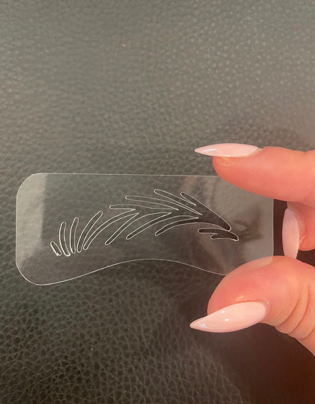 Fluffy Tail Stroke Stencils - Etsy