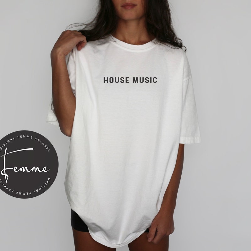 House Music T Shirt - Etsy