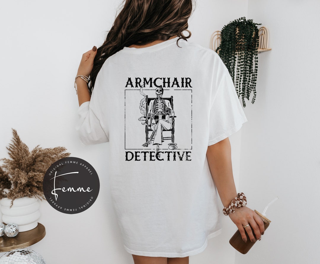 True Crime Junky Shirt, Armchair Detective Shirt, Funny True Crime ...