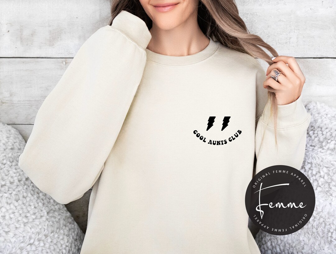 Cool Aunts Club Sweatshirt - Gift for Aunt - Auntie Sweatshirt - Aunt ...