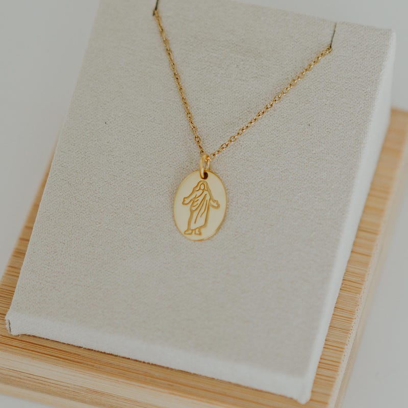 Jesus Christ Necklace - Etsy