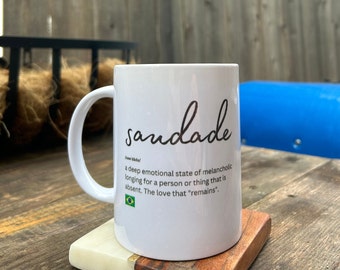 Saudade Temporary Tattoo Sticker set of 4 - Etsy