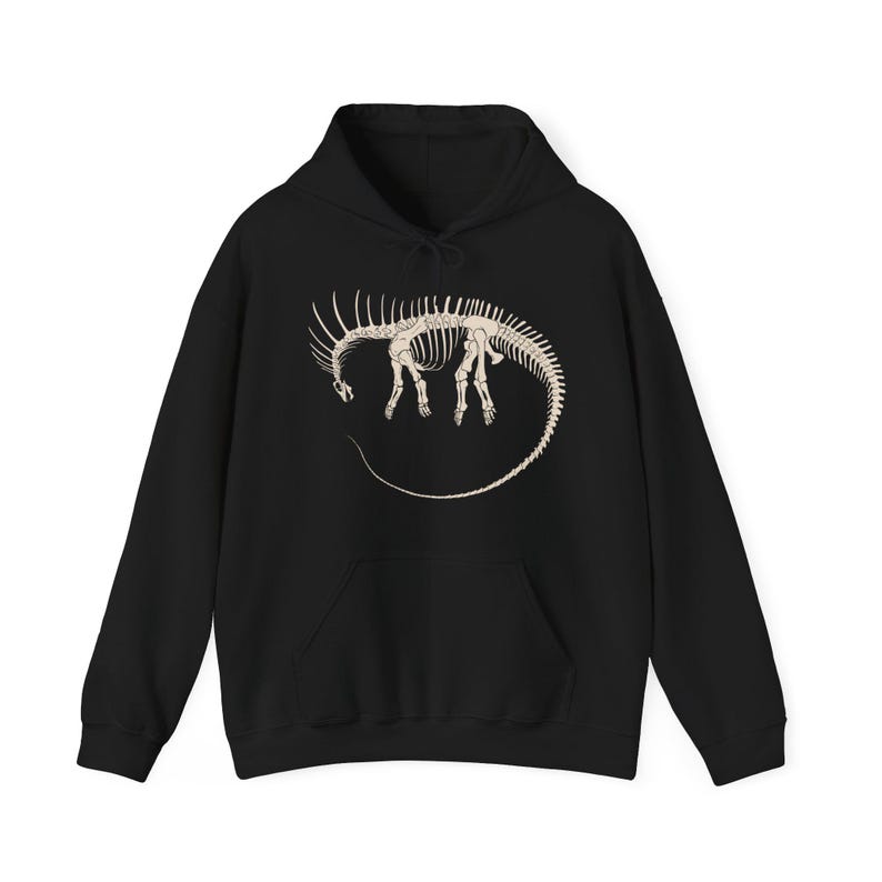 Amargasaurus Fossil Skeleton Unisex Hooded Sweatshirt - Etsy