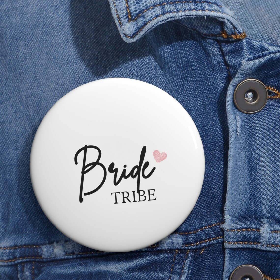 Bride Tribe Bridal Party Pin Buttons - Etsy