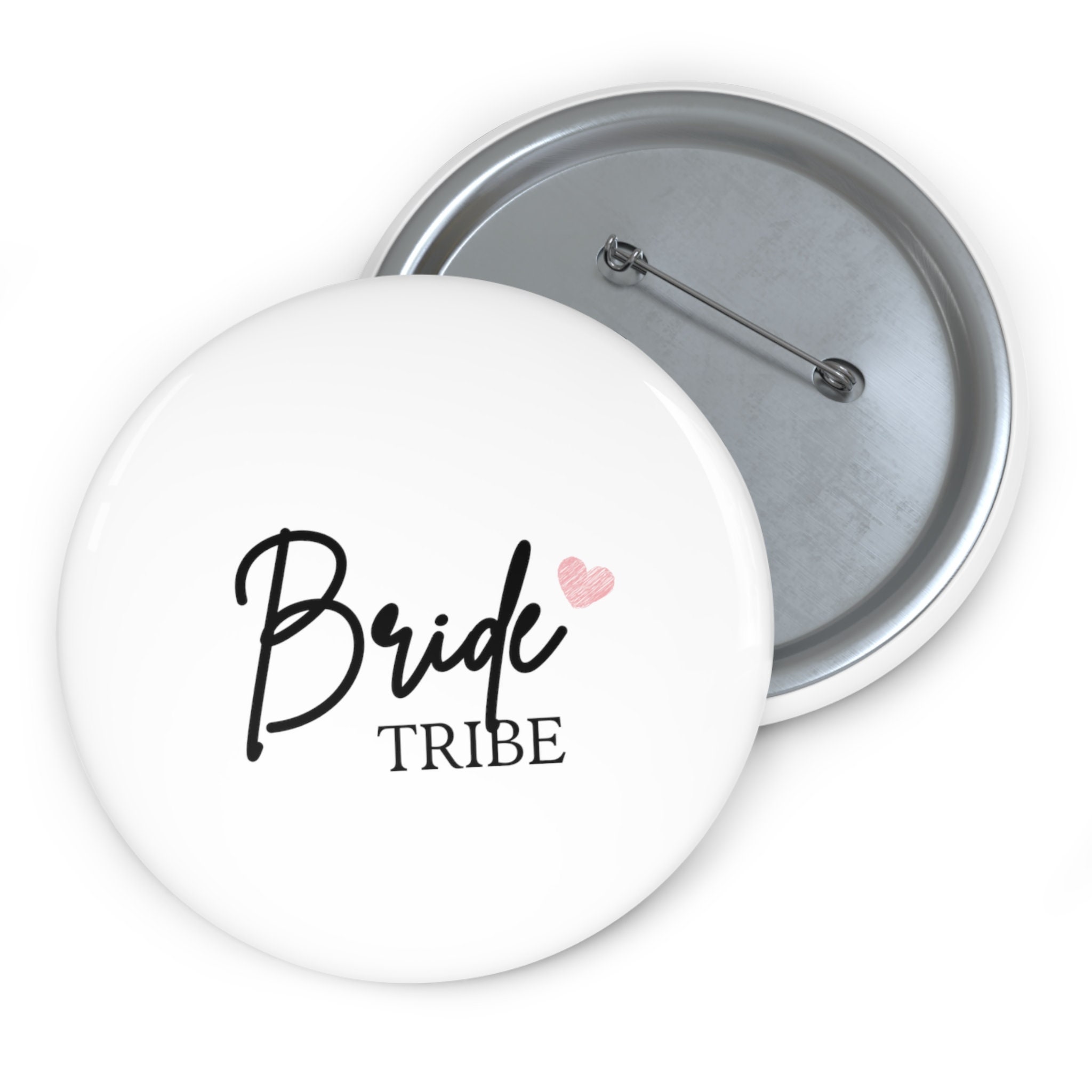 Bride Tribe Bridal Party Pin Buttons - Etsy