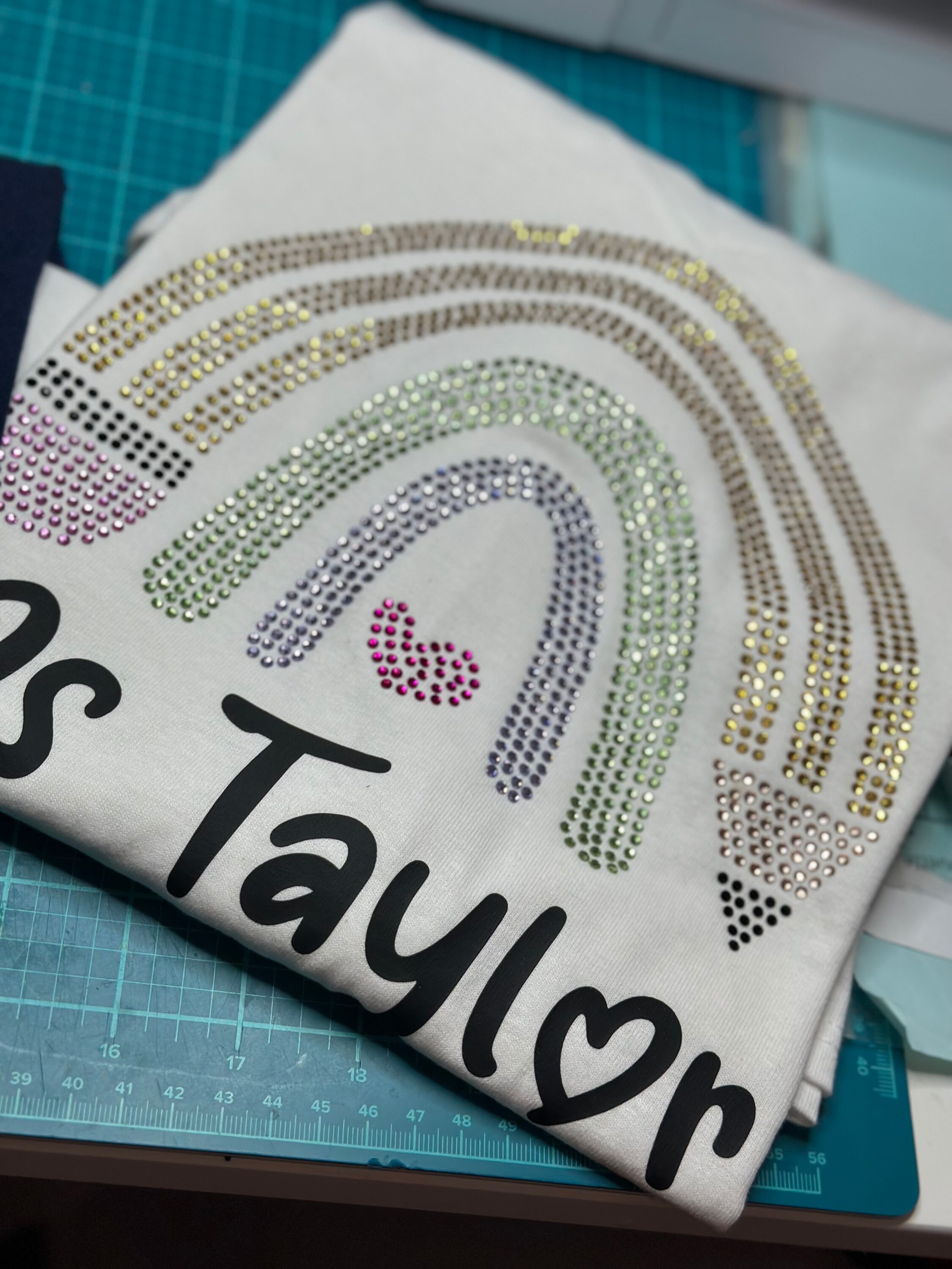 Custom Bling T-shirt, Custom T-shirt, Custom Teacher Appreciation T-shirt, Unisex Bling T-shirt ...