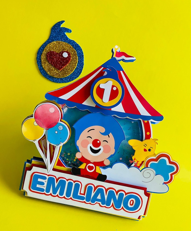 Cake Topper Plim Plim - Etsy