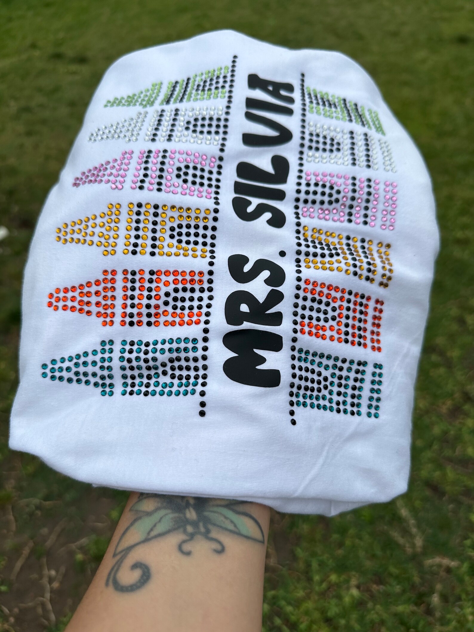 Custom Bling T-shirt, Custom T-shirt, Custom Teacher Appreciation T-shirt, Unisex Bling T-shirt ...