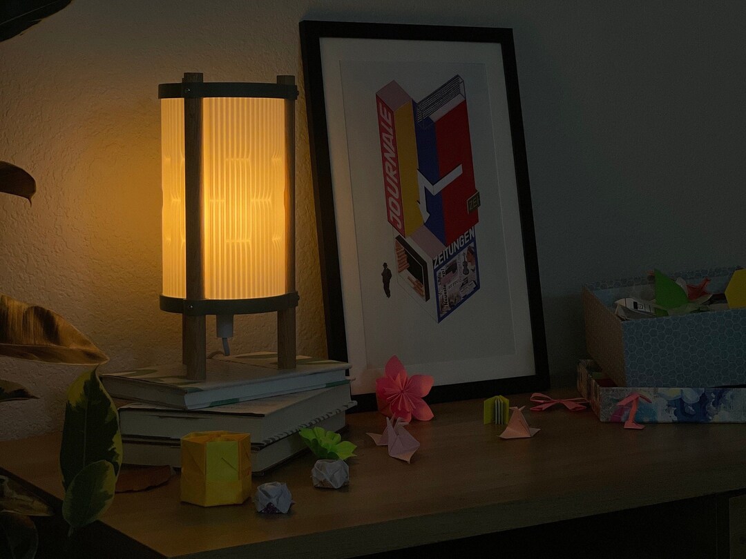 Toro Table Lamp With LED Bulb - Etsy