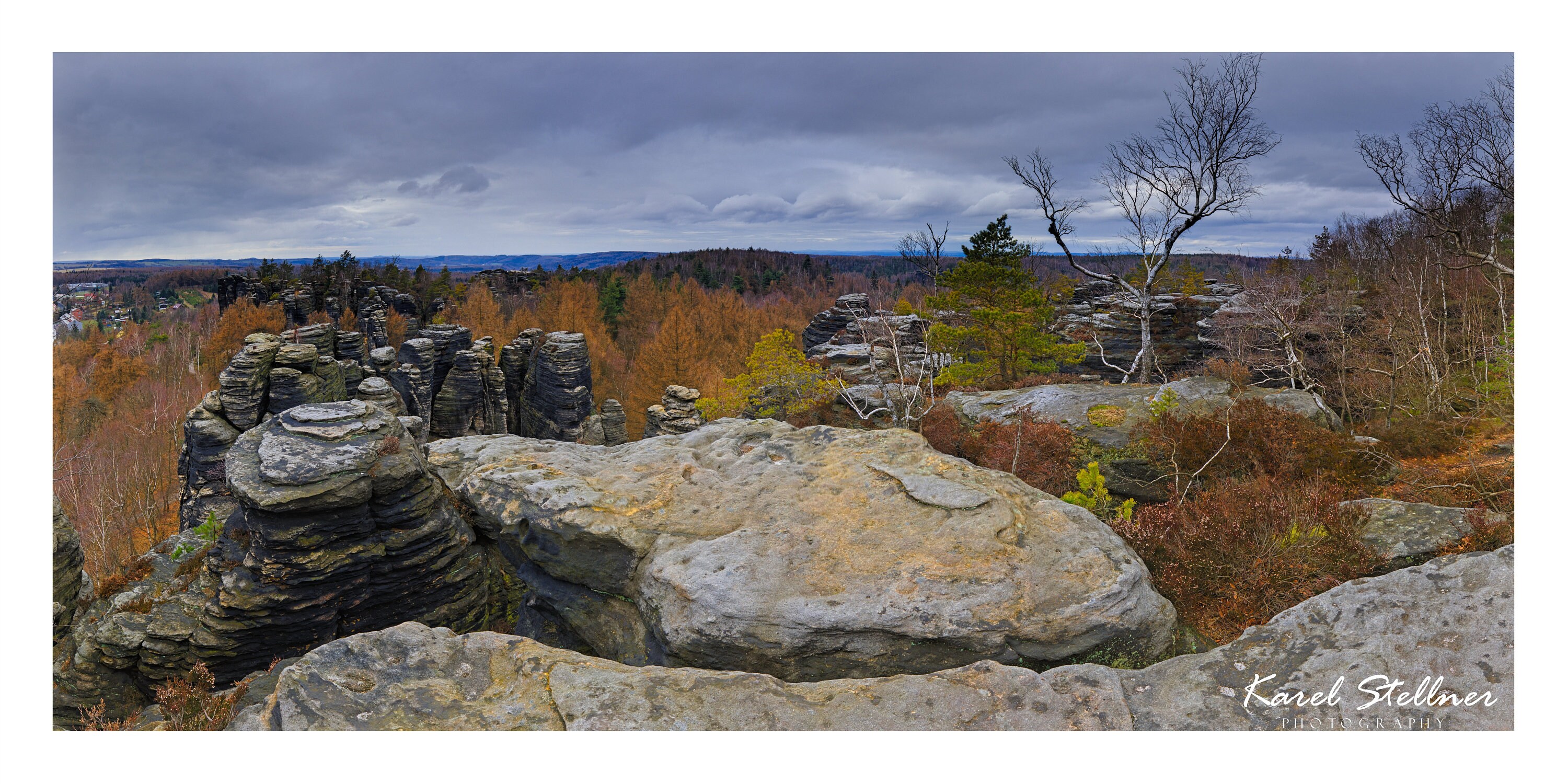Sandstone Rocks, Boulder City, Stone Towers Formation, Boulder Vista ...