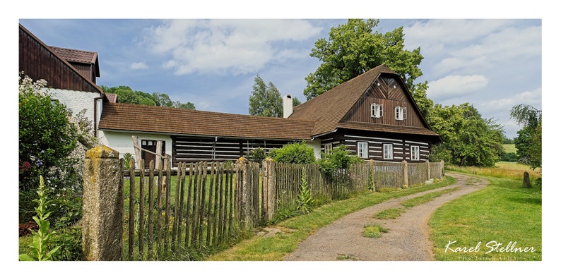 Old Cottage, Slavic Village, Singing Linden Tree, Wooden Fence, Colors ...