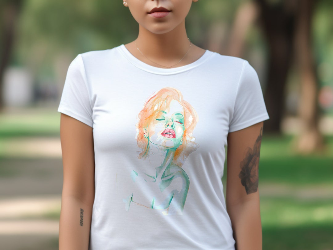 Marilyn Monroe T-shirt - "she's a Girl" Quote - Etsy