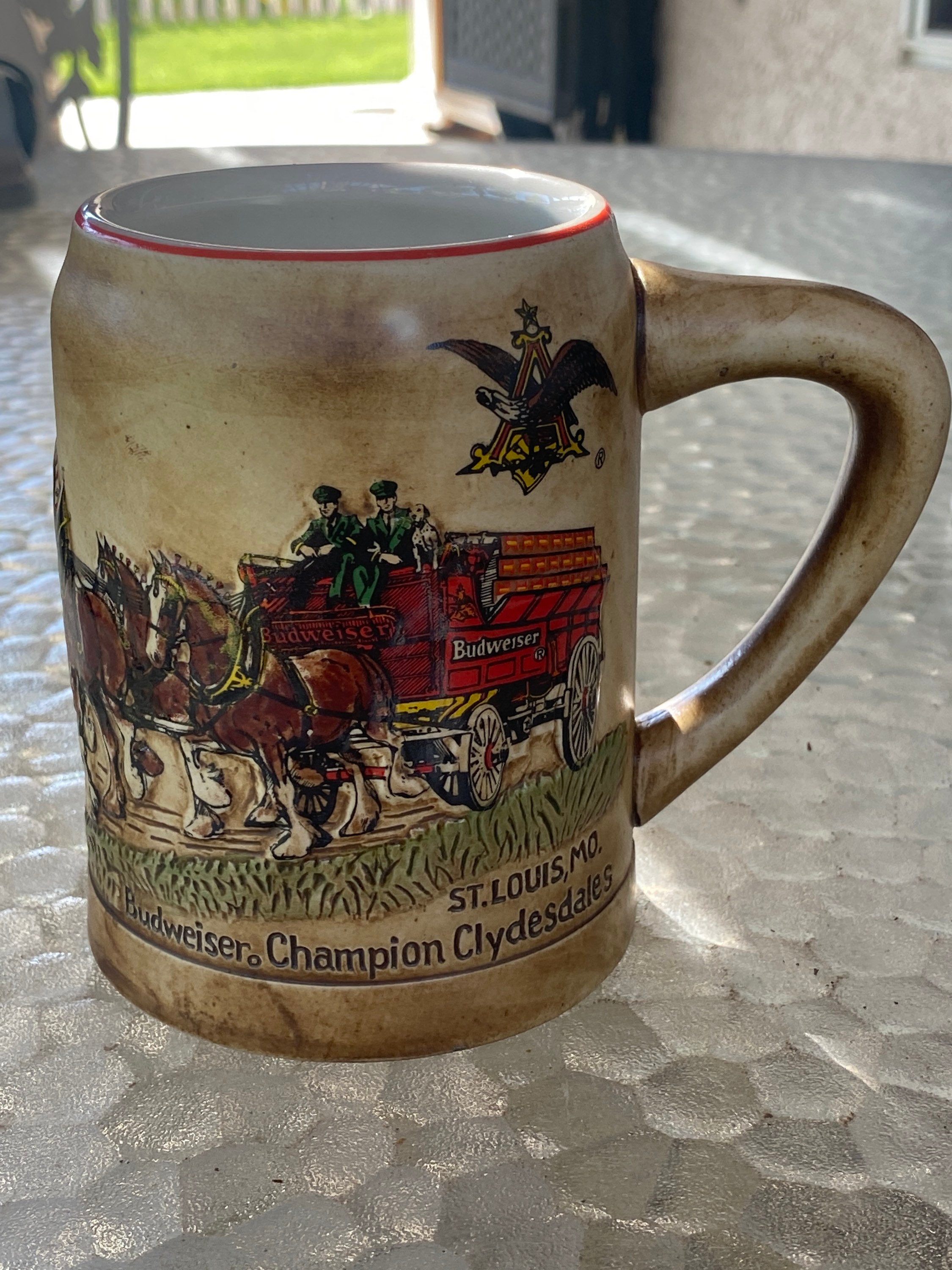 Budweiser Rare. Champion Clydesdales Beer Mug - Etsy