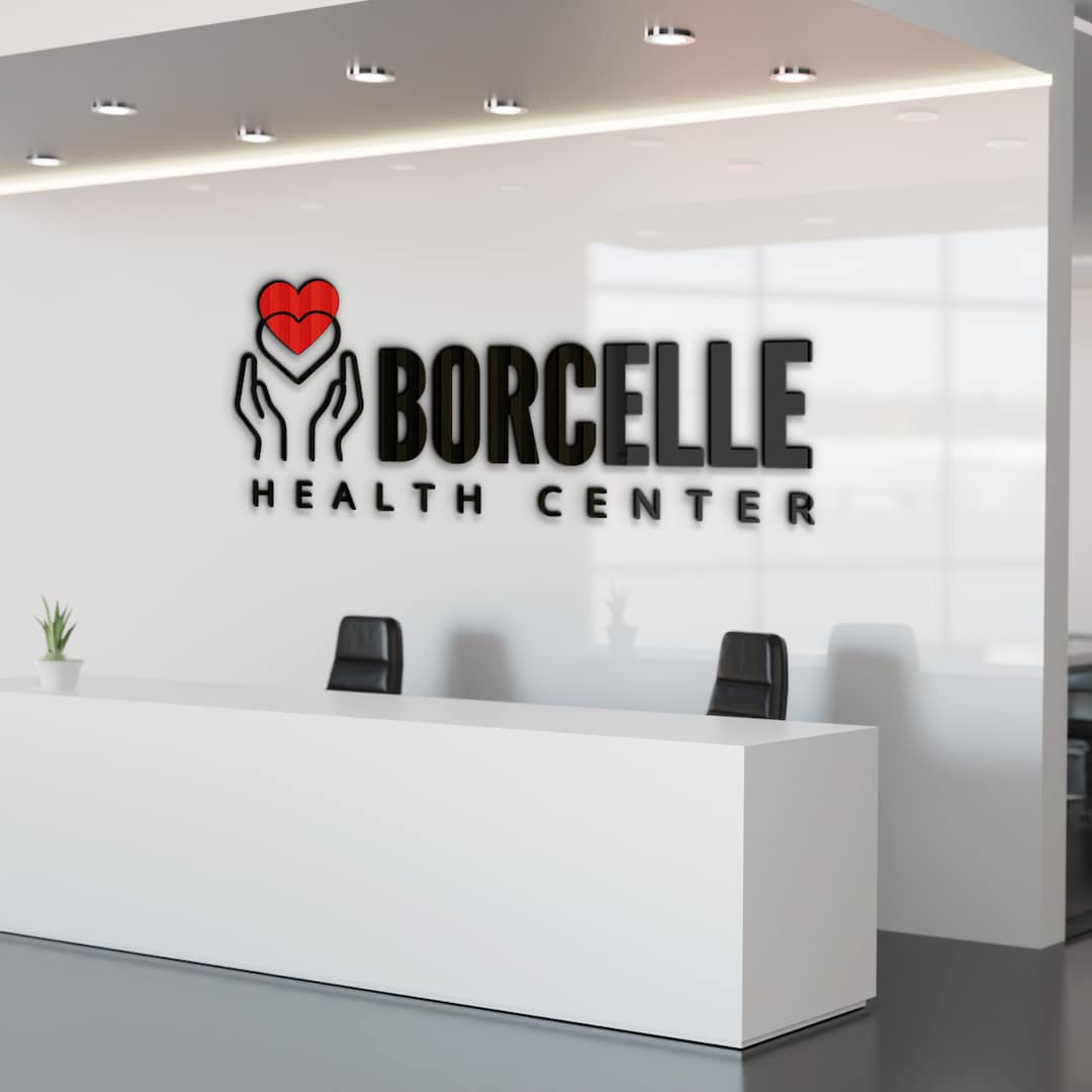 Sign for Business Outdoor Business Logo Sign Health Center - Etsy