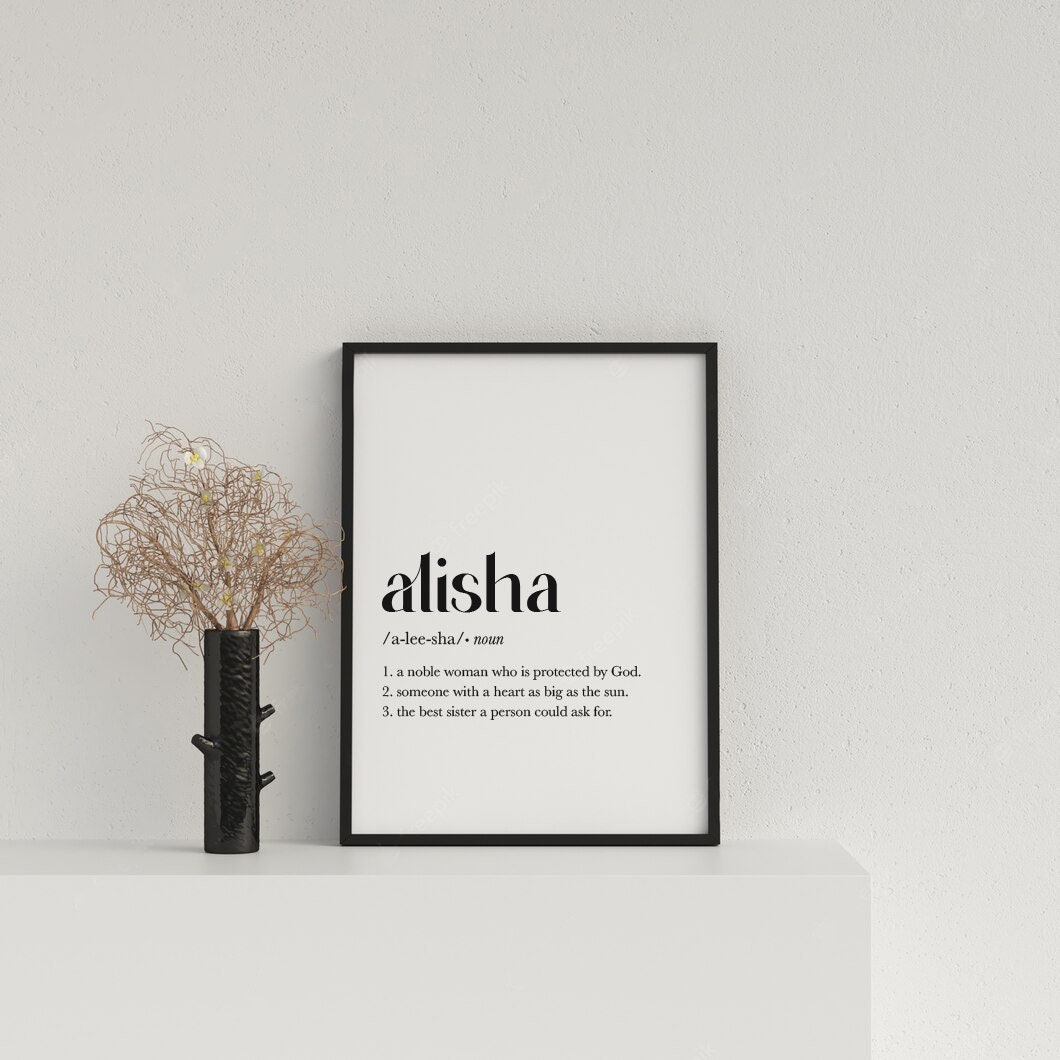 Custom Name Definition Print, Custom Word Definition, Personalized ...
