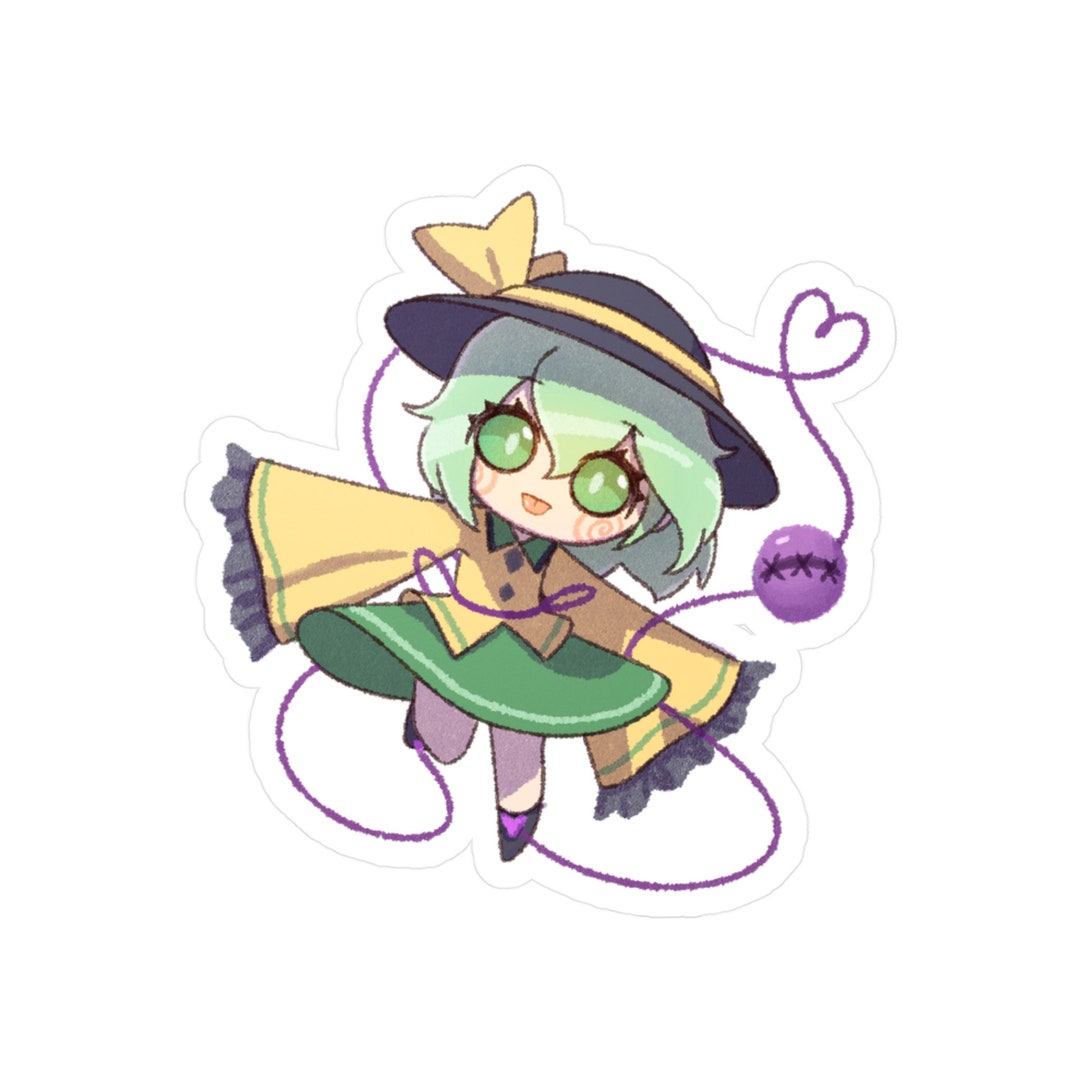 Koishi Komeiji Vinyl Decal - Etsy