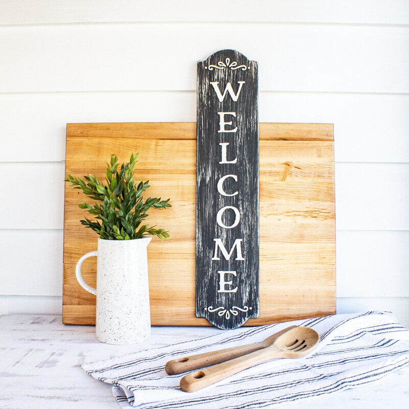 Vertical Wood Signs - Etsy