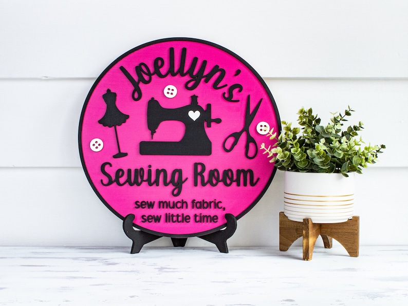 Personalized Sewing Room Sign Custom Quilting Sign Quilter - Etsy