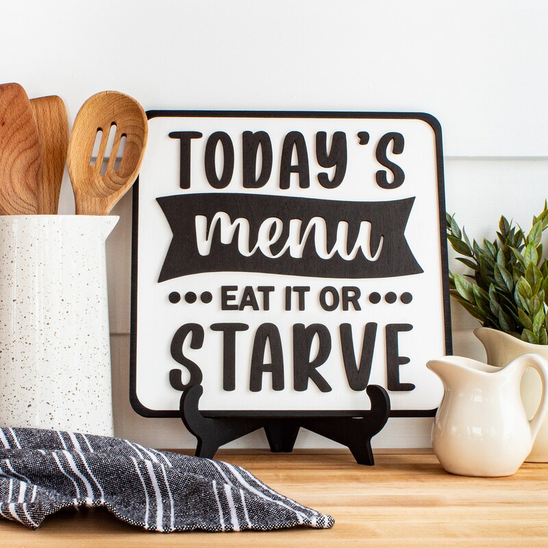 Funny Kitchen Sign - Etsy