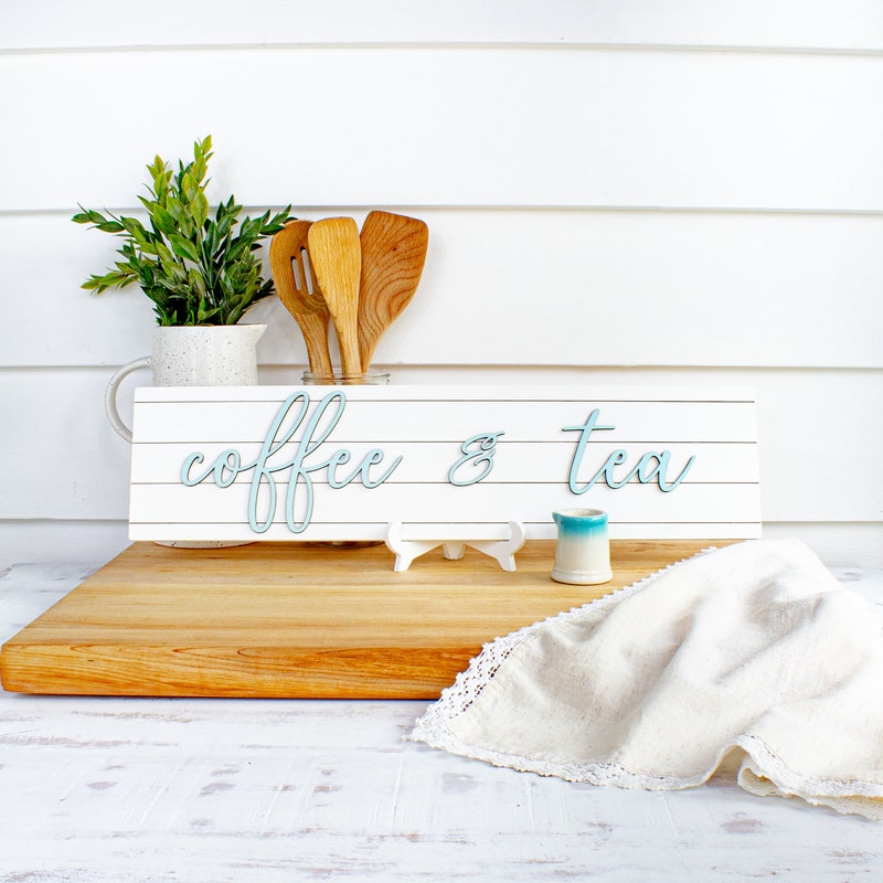 Coffee and Tea Signs - Etsy