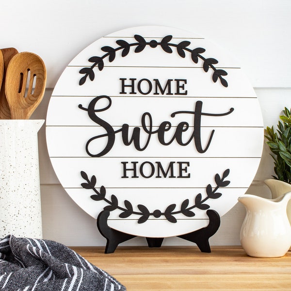 Antique Home Sweet Home Sign - Etsy
