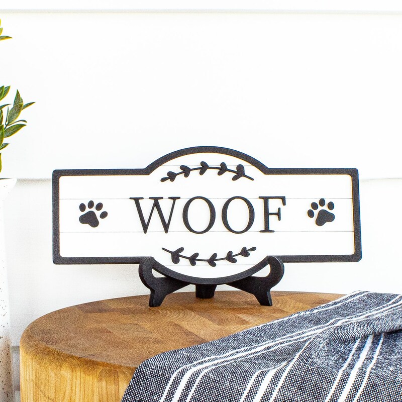 Wood Dog Sign - Etsy