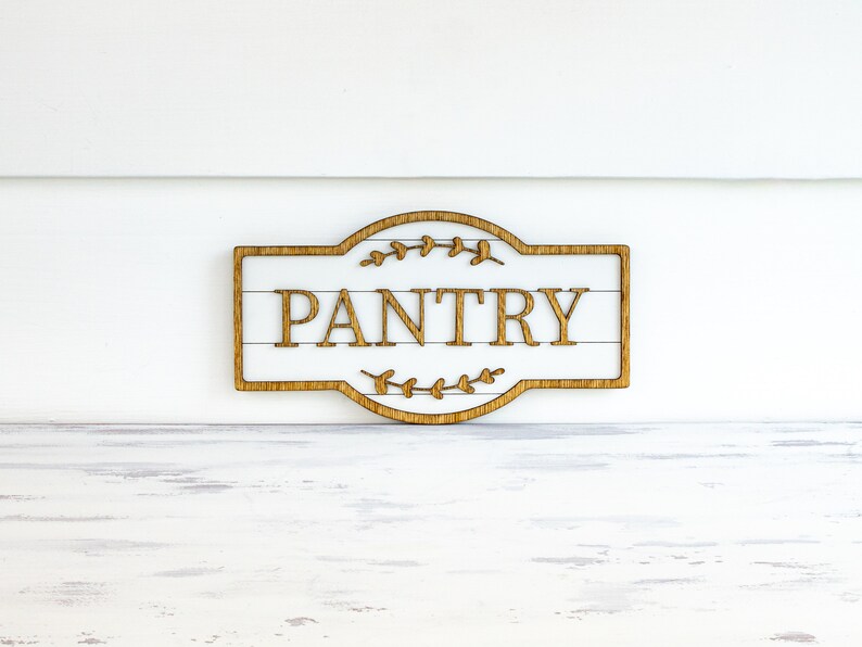 Farmhouse Pantry Sign 3D Pantry Sign Pantry Wall Art Wood - Etsy