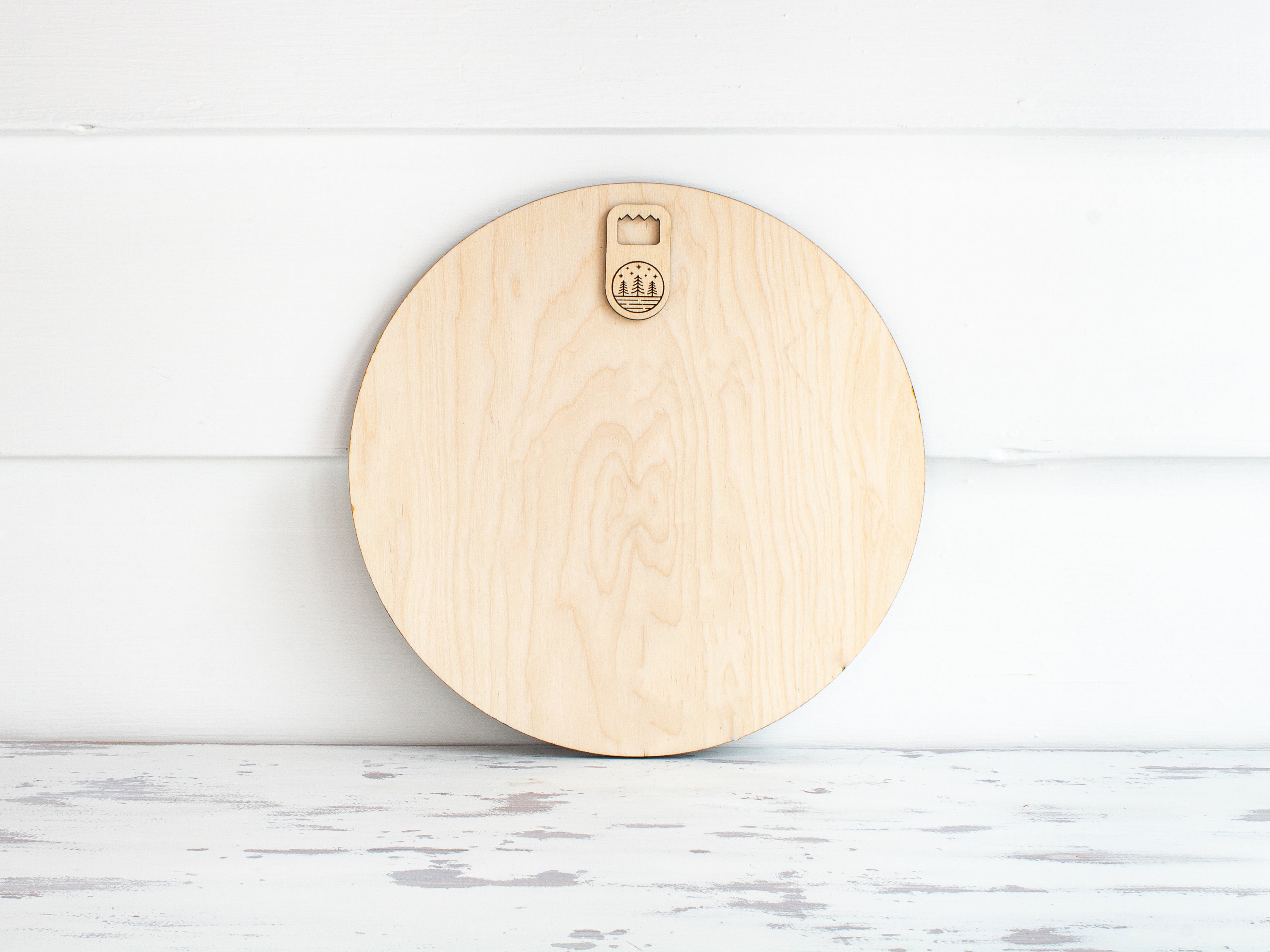 Round Laser-cut Logo Sign Small Business Sign Wood Business - Etsy