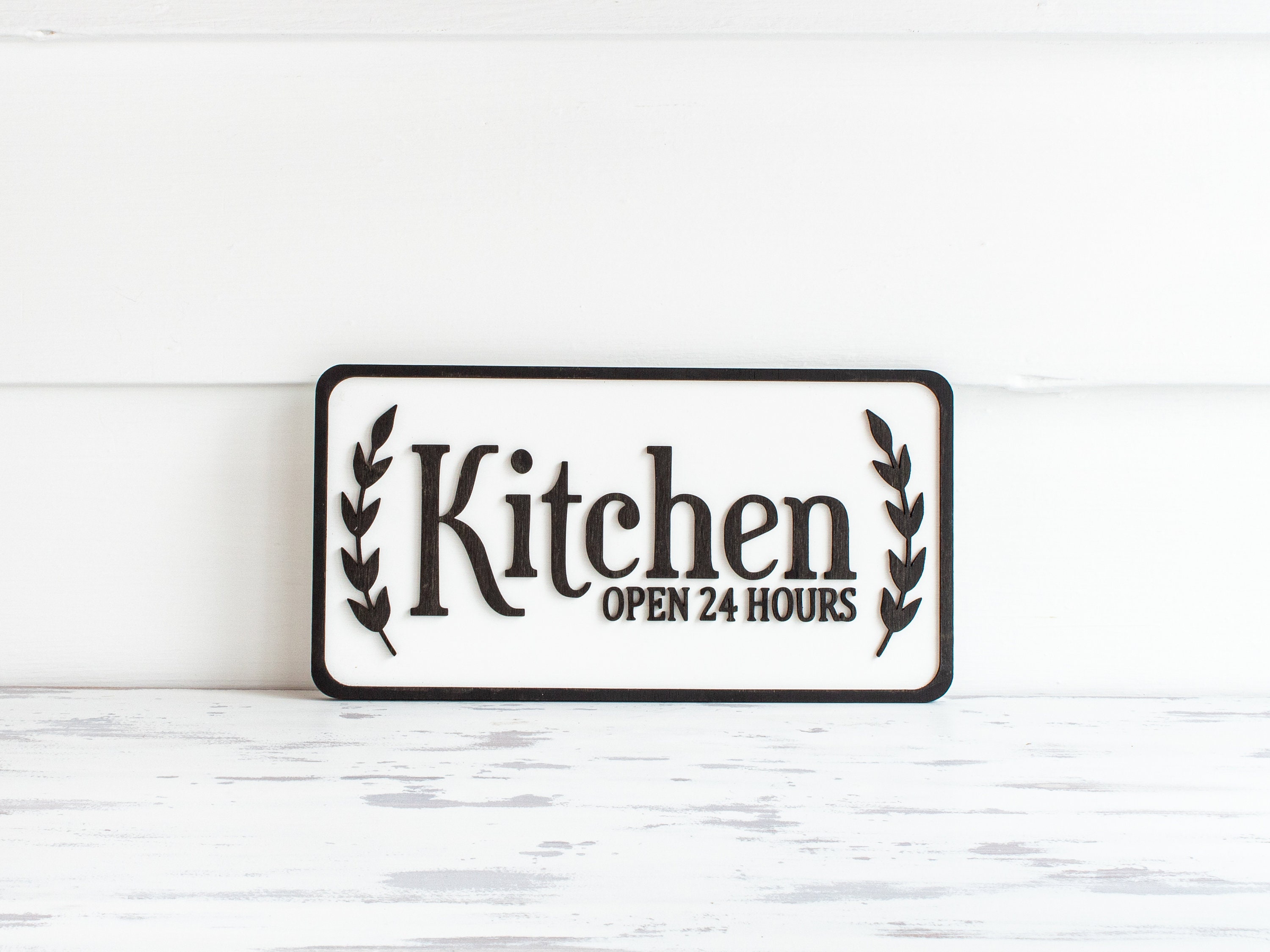 Farmhouse Kitchen Sign, Modern Farmhouse Decor, Custom Kitchen Sign ...