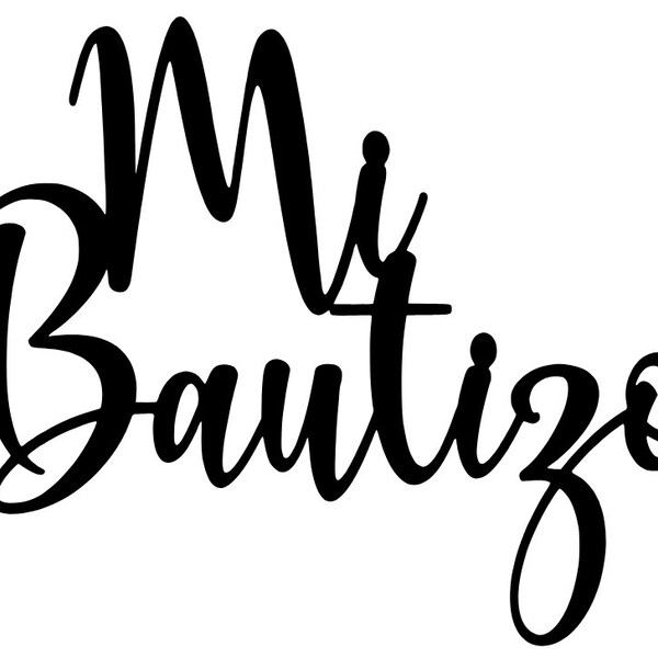 Mi Bautizo Svg - Etsy