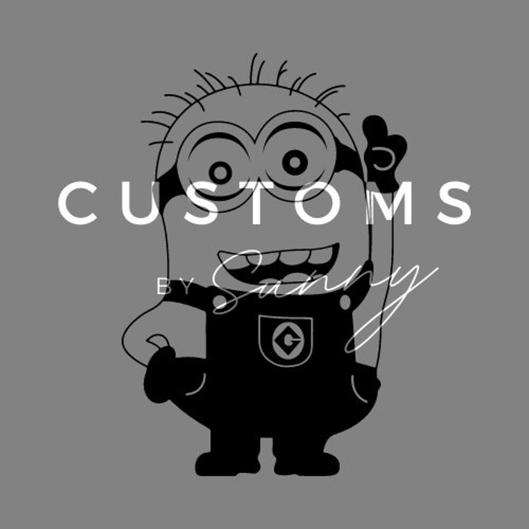 Minion Kevin SVG Outline File Scalable Vector Graphic Digital Download ...