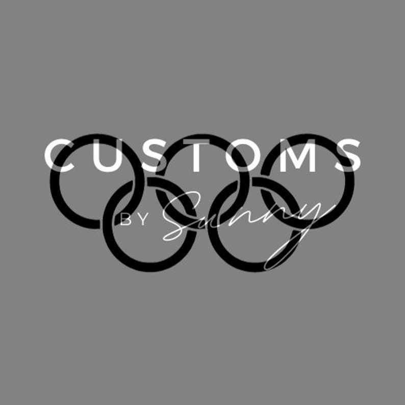 Olympic Rings SVG File Cricut CNC Laser Download - Etsy Australia