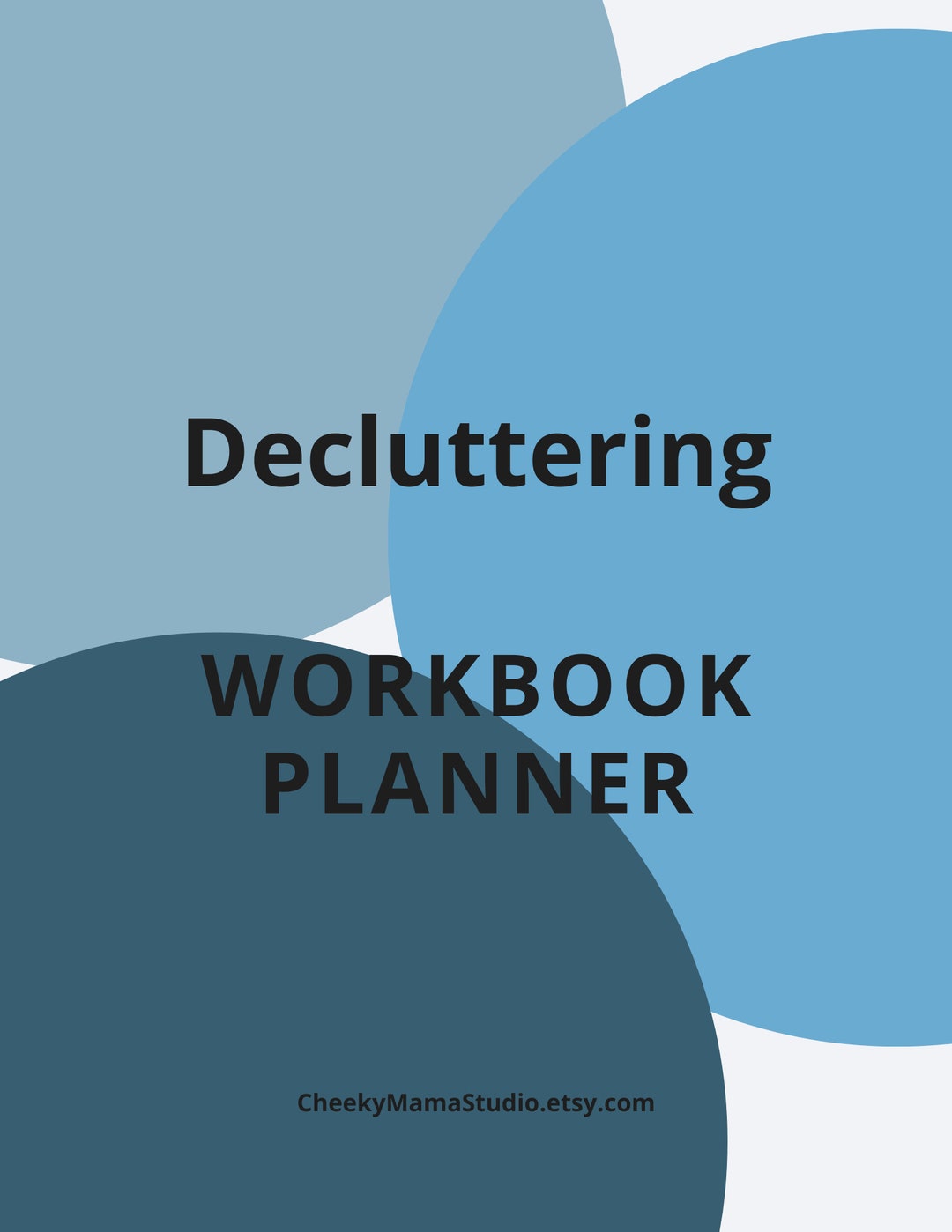Decluttering Checklist Workbook Journal Tracker Spring Cleaning Yearly ...