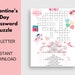 Valentine's Day Crossword Puzzle - Etsy