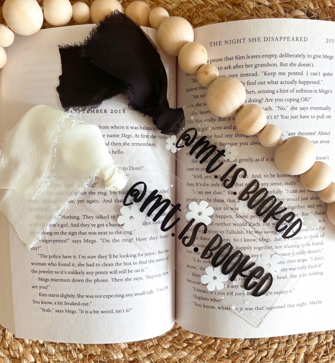 Custom Instagram Handle Bookmark - Custom Bookmark - Bookish Gift ...