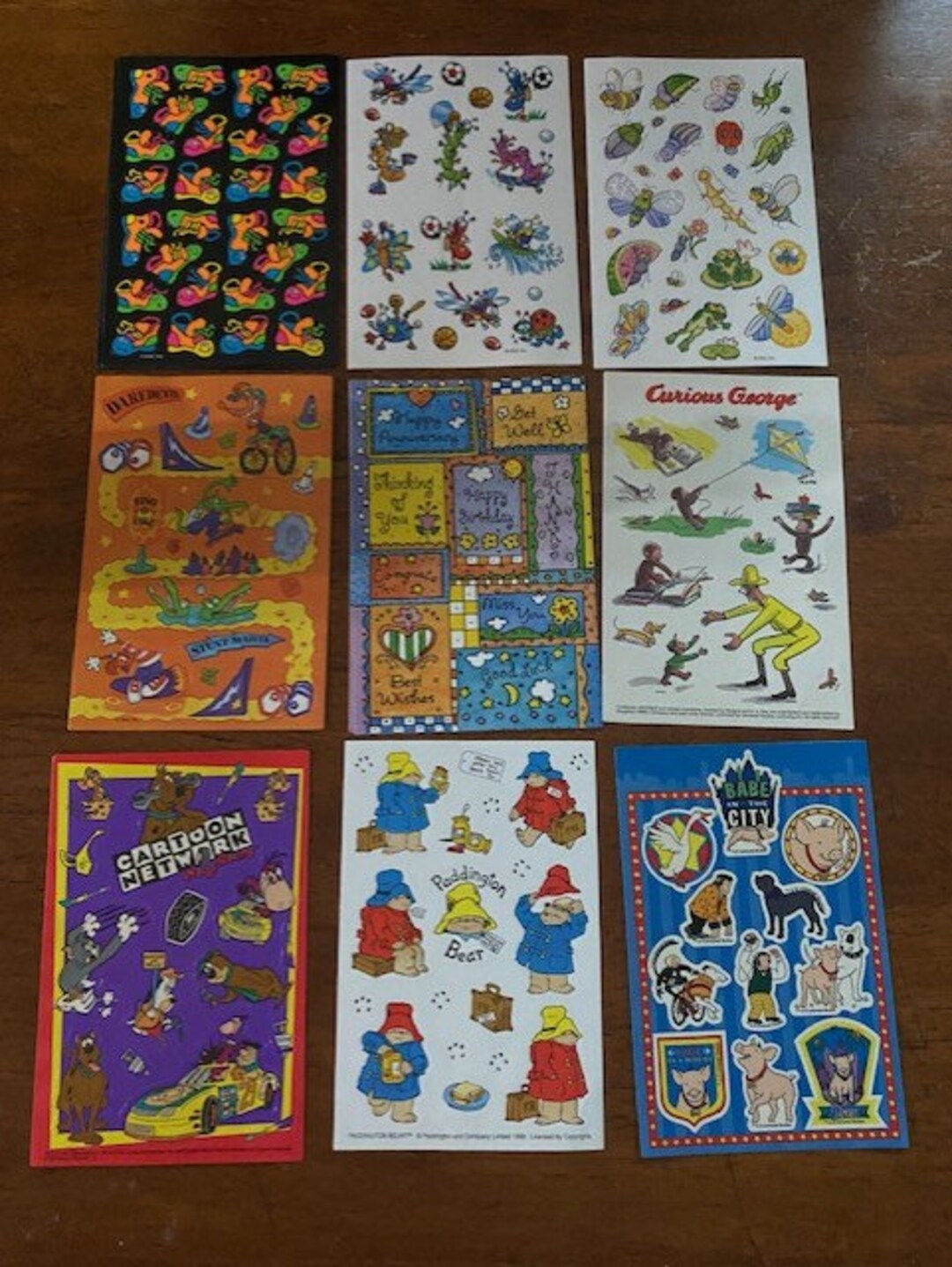 Vintage AGC Sticker Sheets - Your Choice of Design - Etsy