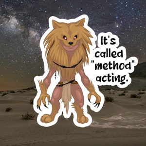 Skinwalker Cryptid Witch Sticker Decal Funny, Skinwalker Ranch Wildlife ...