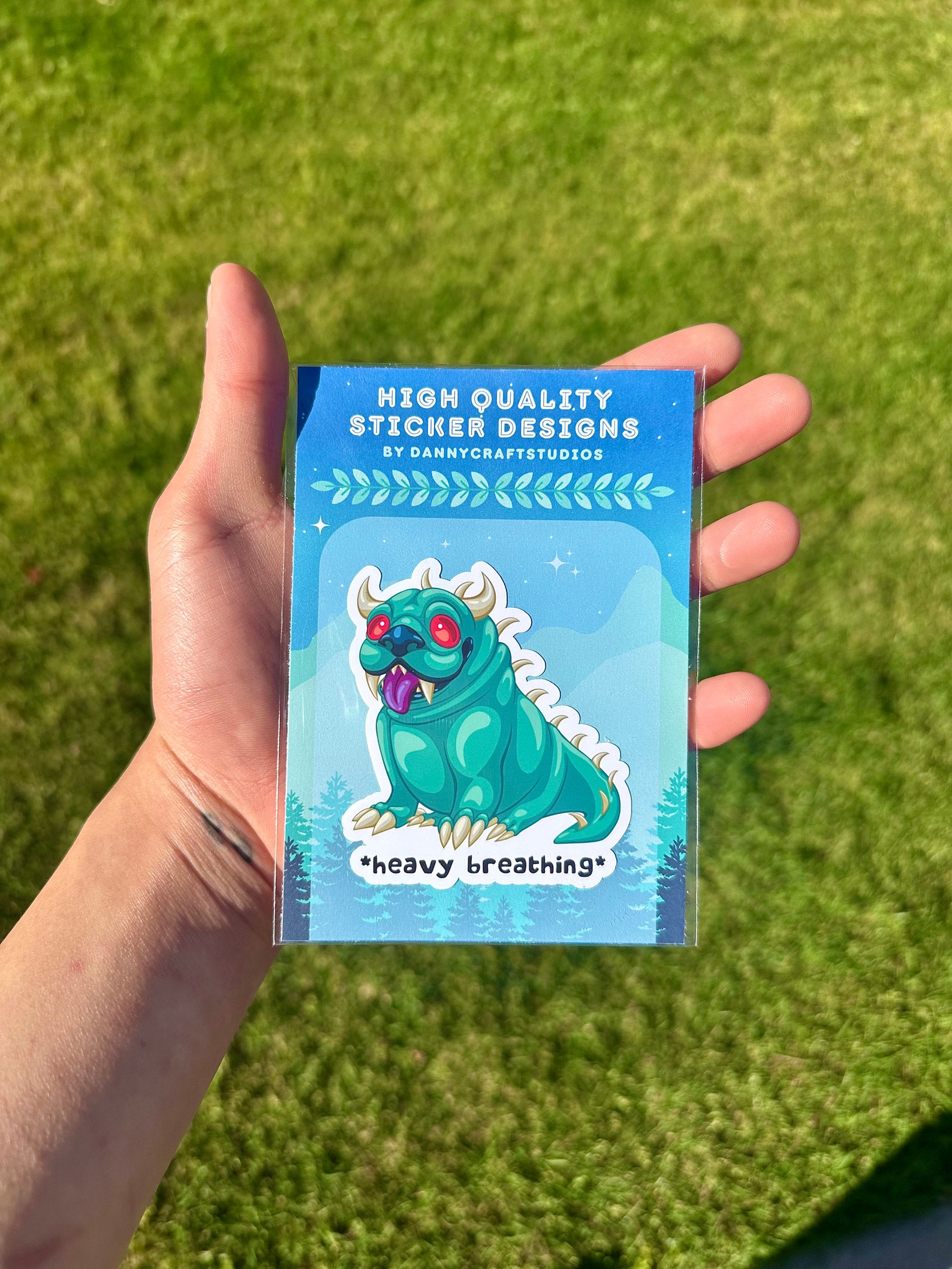 Funny Hodag Cryptid Sticker Vinyl Decal, Gifts for Cryptid and ...