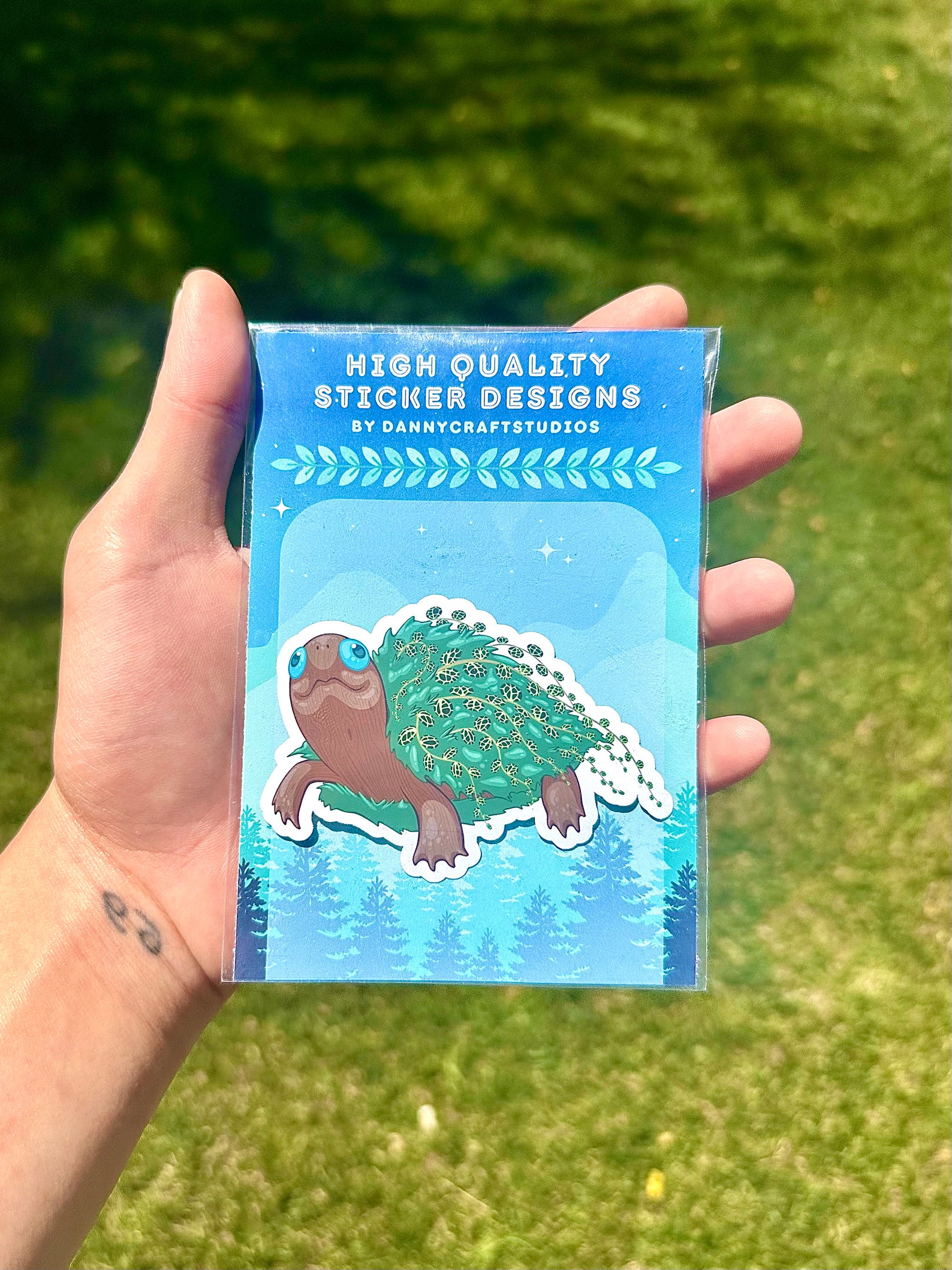 String of Turtles Sticker - Unique Animal and Plant Lover Gift! - Etsy