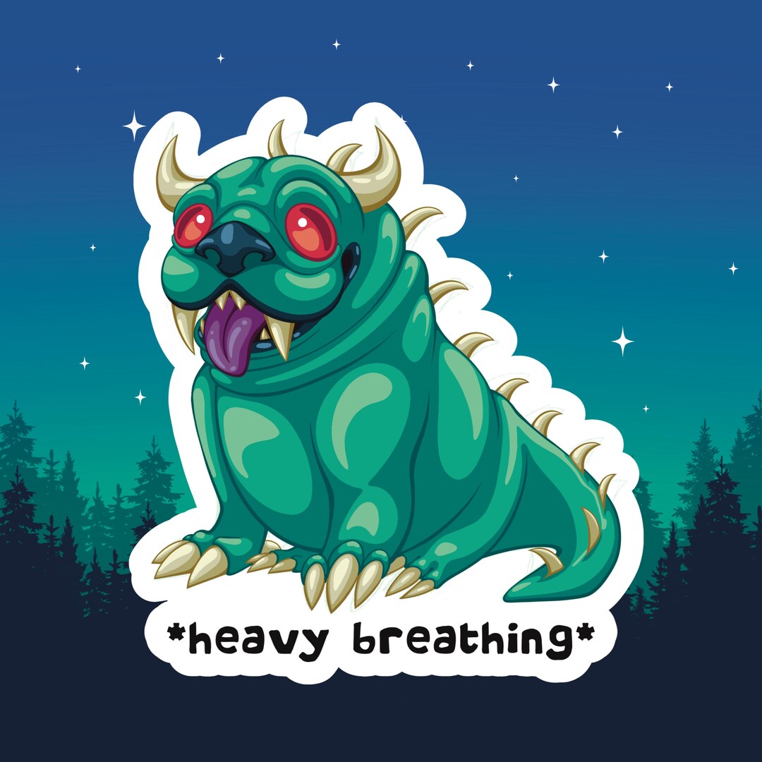 Funny Hodag Cryptid Sticker Vinyl Decal, Gifts for Cryptid and ...