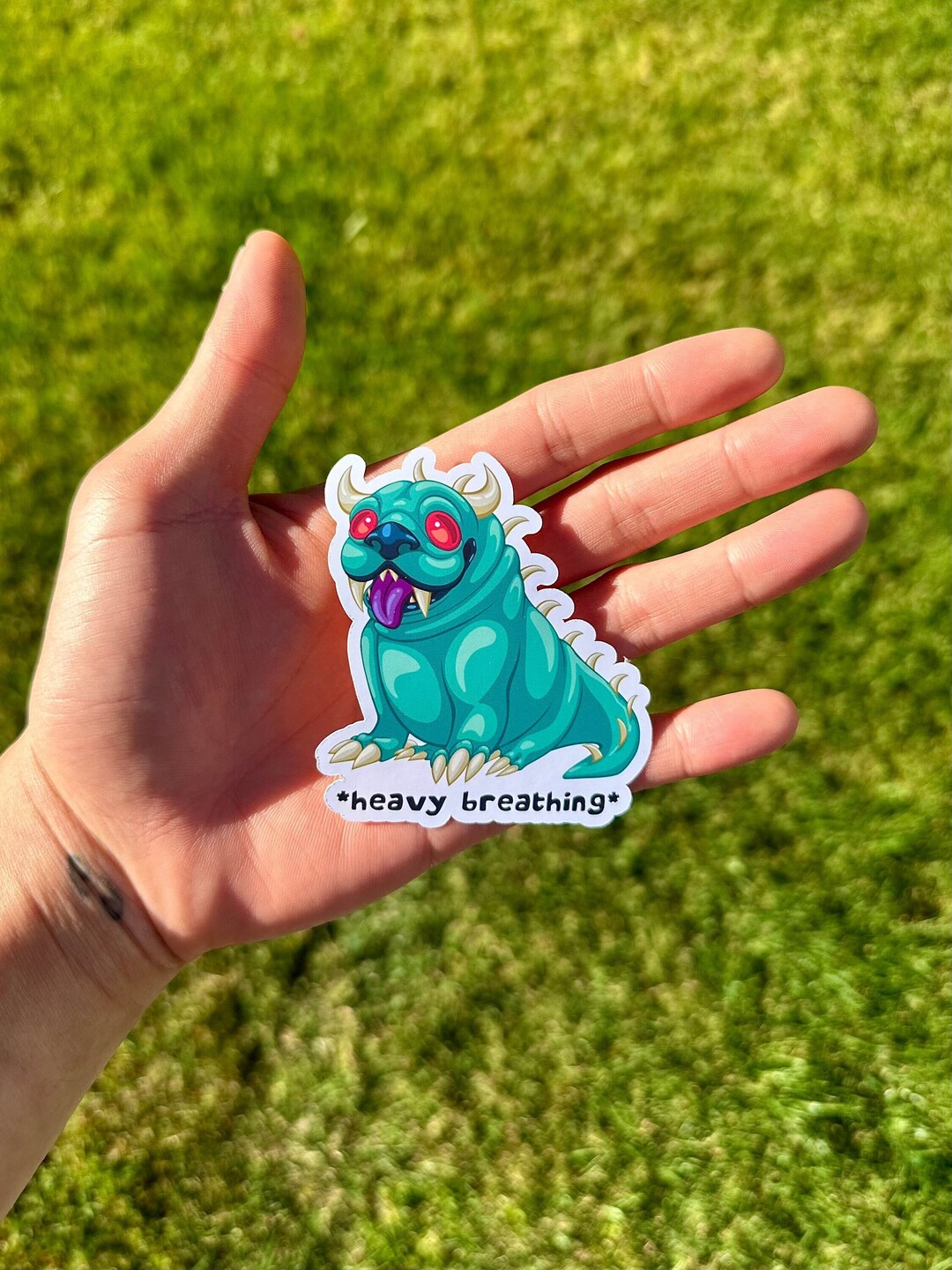 Funny Hodag Cryptid Sticker Vinyl Decal, Gifts for Cryptid and ...