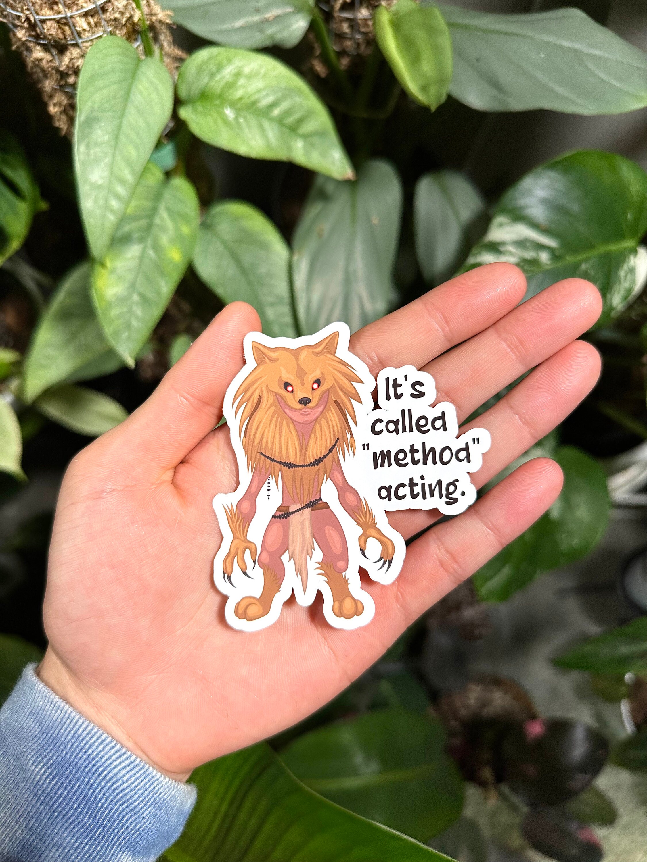 Skinwalker Cryptid Witch Sticker Decal Funny Skinwalker Ranch - Etsy