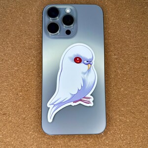 Funny Budgie Parakeet Stickers Cute Exotic Pets Vinyl Decal Gift for ...