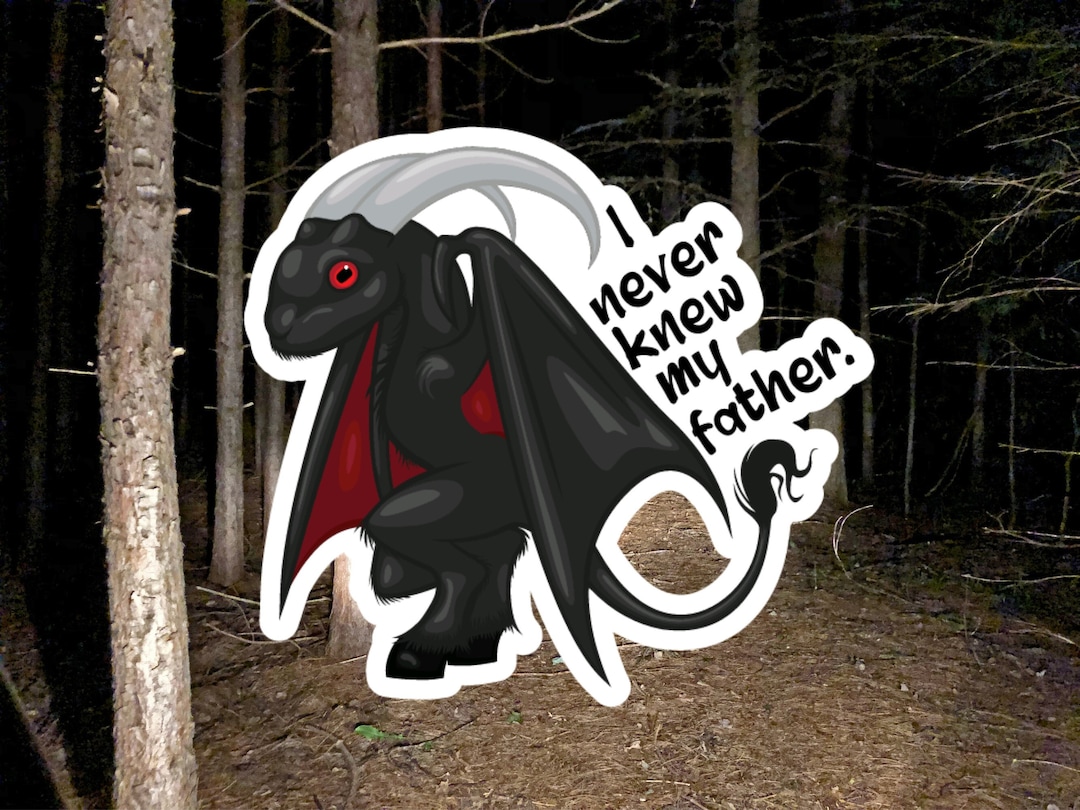 New Jersey Devil Cryptid Sticker Pine Barrens Spooky Sticker - Etsy