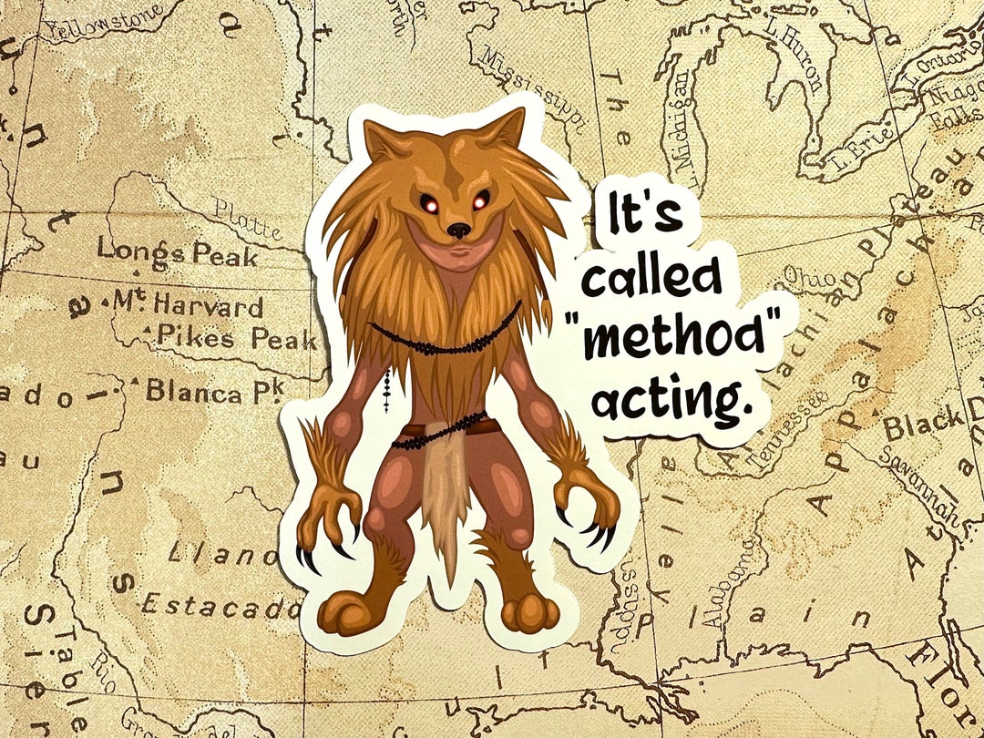 Skinwalker Cryptid Witch Sticker Decal Funny, Skinwalker Ranch Wildlife ...