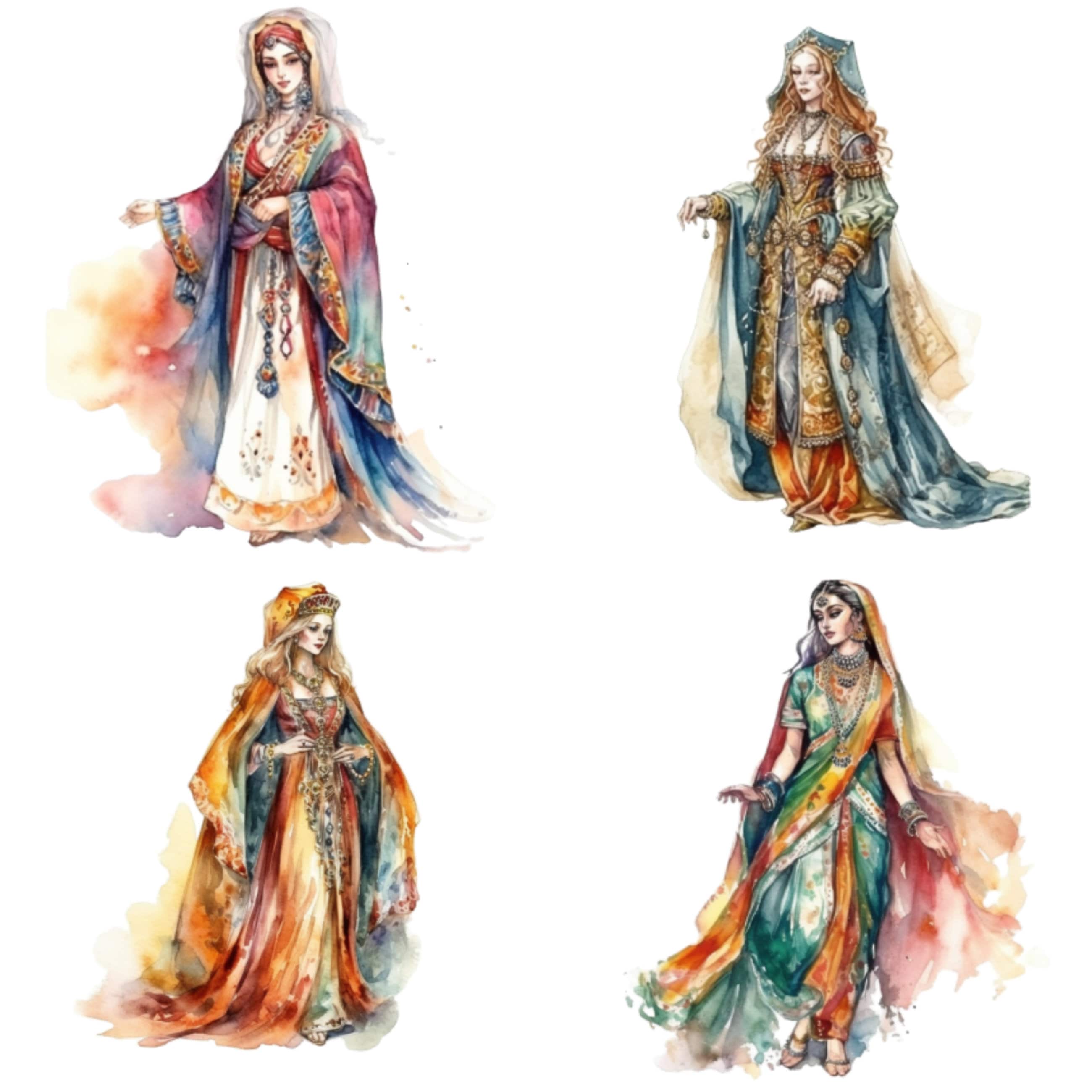 Beautiful International Medieval Ladies of Nobility & Princesses Divine ...