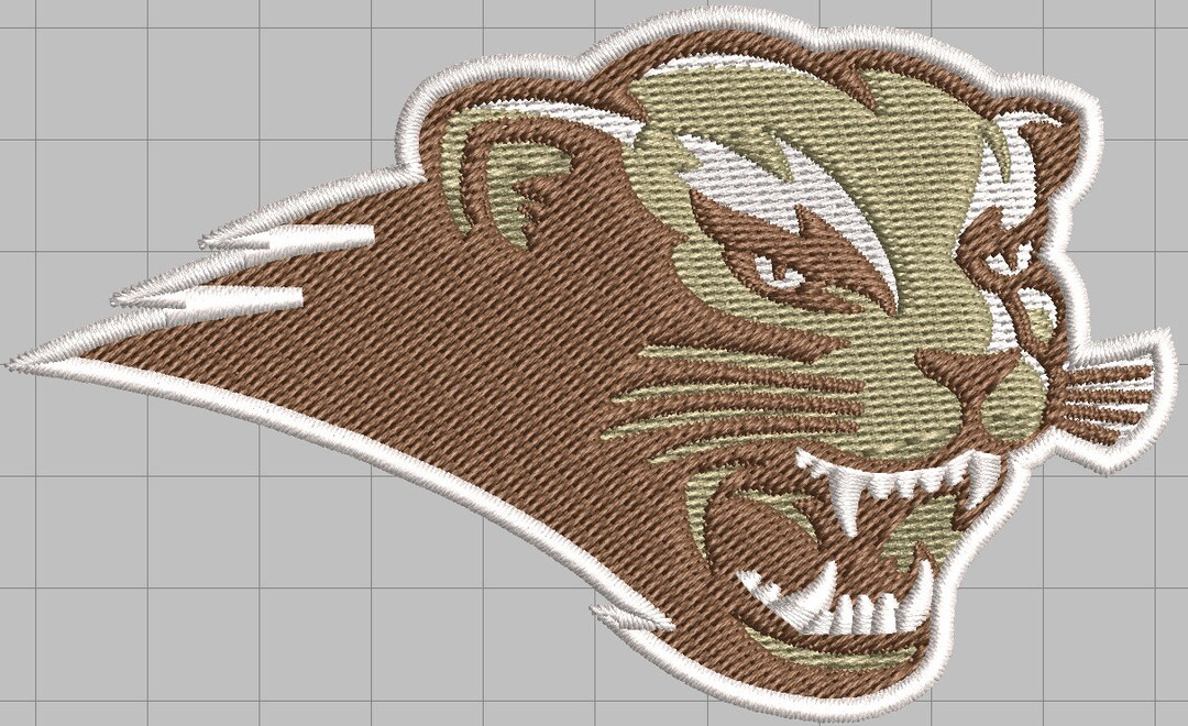 Bobcat/wildcat Machine Embroidery Design - 3 Sizes - Etsy